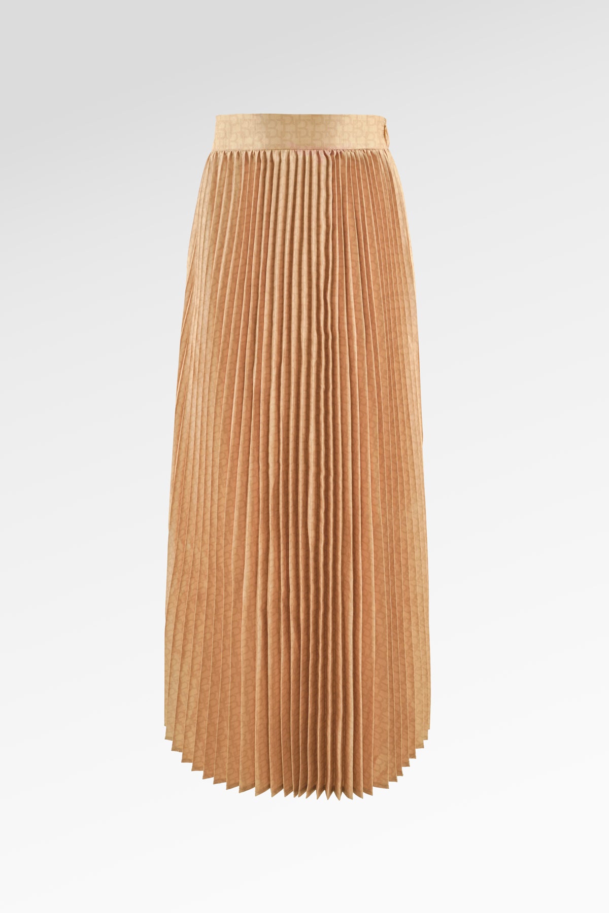 Monogram Pleated Skirt - Marigold – Benang Jarum