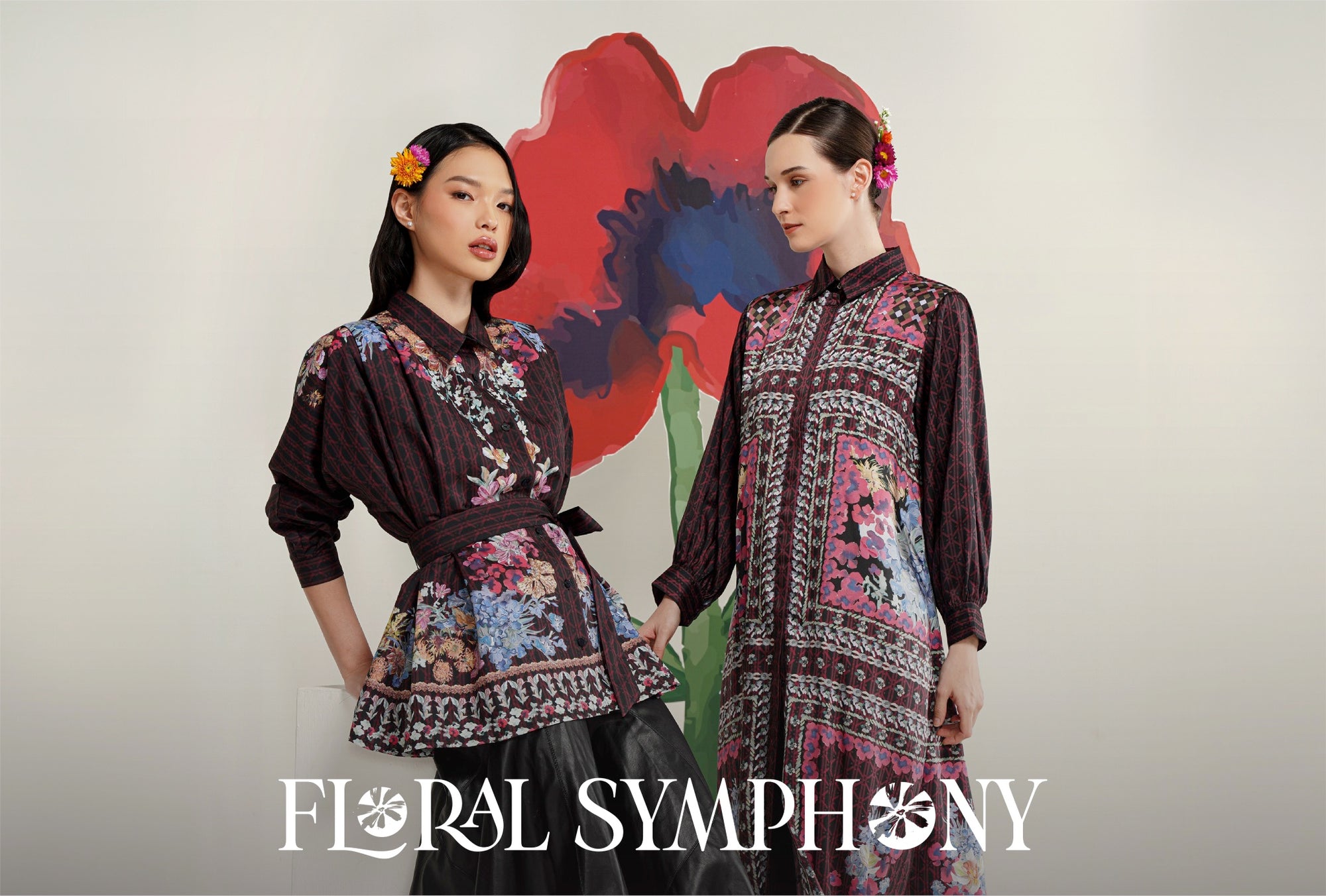 Benang Jarum Floral Symphony